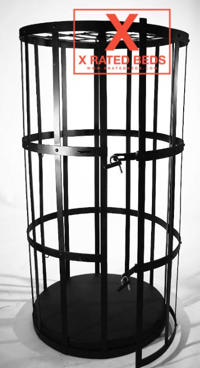 Made To Order Simple Round Bondage Cage – XRated Beds