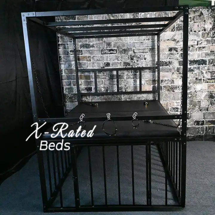 Made To Order 'Surrender' Bondage Bed – XRated Beds