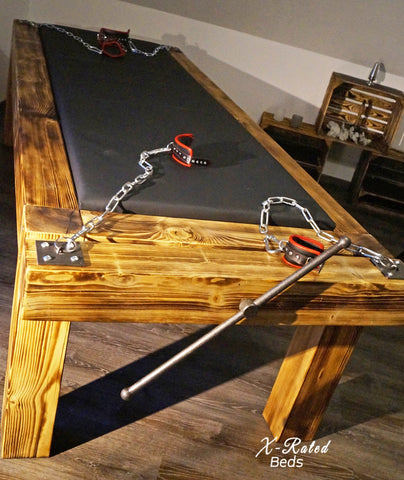 Made To Order Solid Wood Bondage Table – XRated Beds