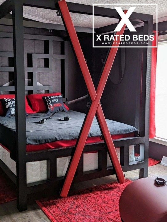 Made To Order Asian Style Cross Bondage Bed – XRated Beds